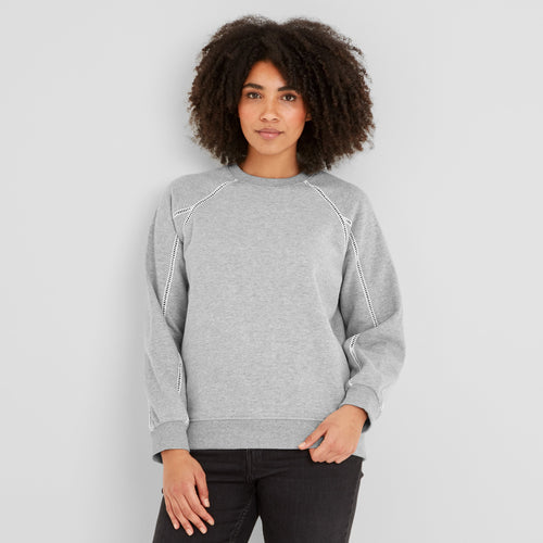 Sorina Womens Supersoft Sweatshirt - Light Grey Marl – TOG24