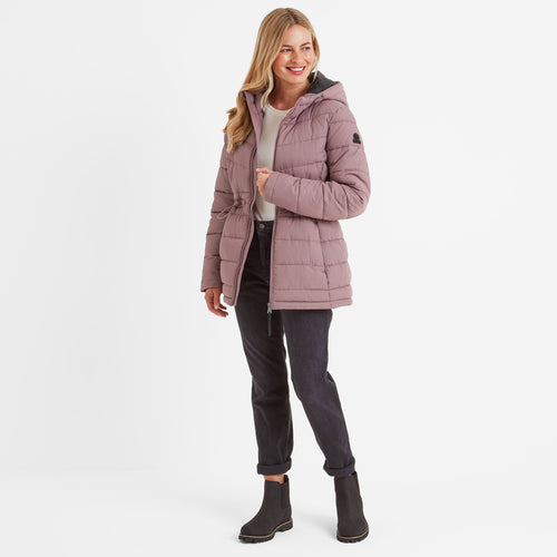Anthorn Womens Padded Parka - Mauve – TOG24