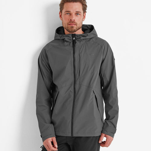 Brigsteer Men's Waterproof Jacket in Soot Grey | TOG24