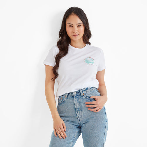 Country Women's T-Shirt in Optic White | TOG24