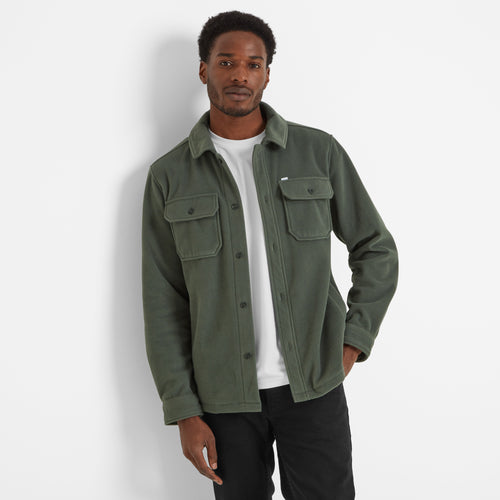 Dabney Mens Shacket - Pine Green – TOG24