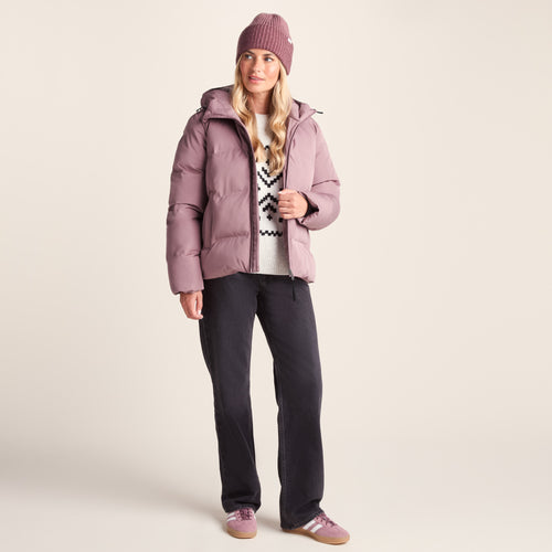 Dina Womens Shower Resistant Insulated Jacket - Mauve – TOG24
