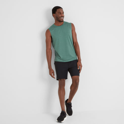 Drutt Mens Tech Vest - Seafoam Green Marl – TOG24