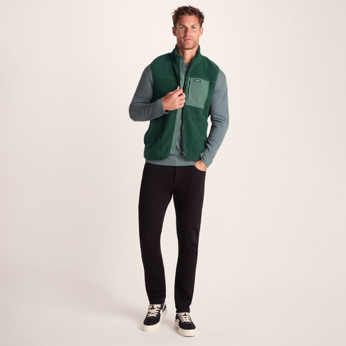 Evan Mens Sherpa Gilet - Racing Green – TOG24