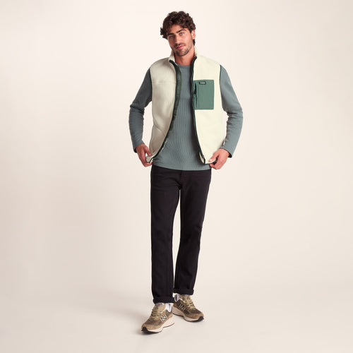 Evan Mens Sherpa Gilet - Warm Cloud – TOG24