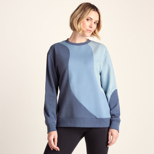 Lawla Womens Oversized Supersoft Sweat - Smokey Blue – TOG24