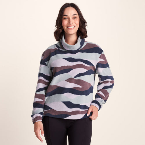 March Womens Fleece Overhead - Landscape Print – TOG24
