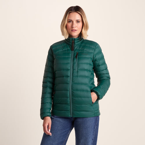 North Womens RDS Certified Down Jacket - Evergreen – TOG24