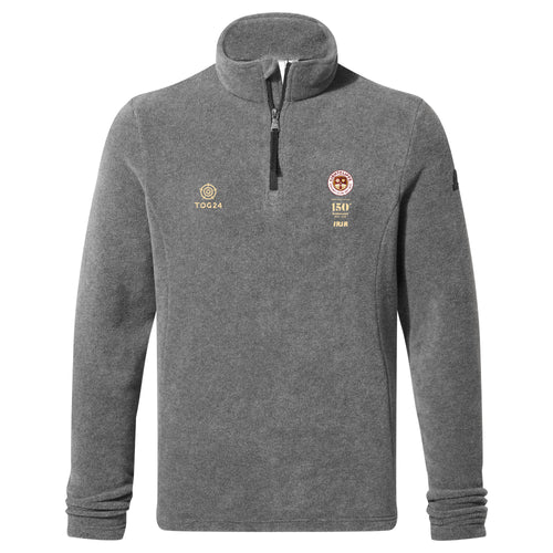 Lightcliffe CC Mens - Revive Quarter Zip Fleece Grey Marl – TOG24