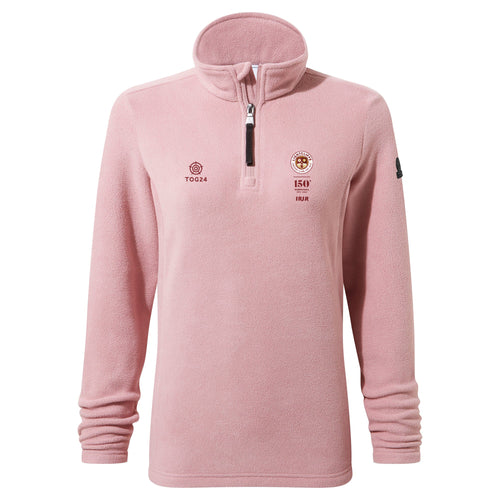Lightcliffe CC Womens - Revive Quarter Zip Fleece Faded Pink – TOG24