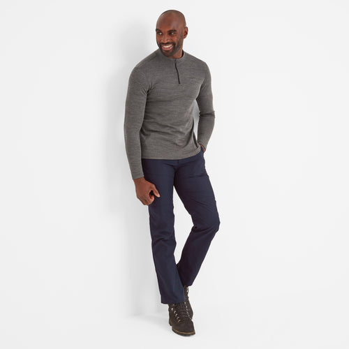 Rowland Mens Performance Trousers Short Leg - Navy – TOG24