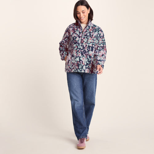 Sara Womens Sherpa Fleece - Pebble Print – TOG24