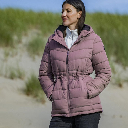 Anthorn Womens Padded Parka - Mauve – TOG24