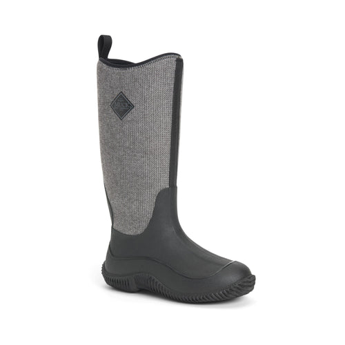 Muck Boots Hale Womens Wellington - Black/Fuzzy Herringbone – TOG24