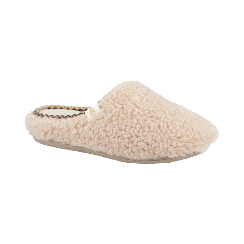 Hush Puppies Good Slipper Teddy Mule Womens - Beige – TOG24